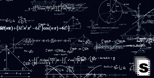 Maths Background Motion Graphics Videohive
